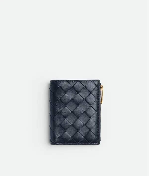 Bottega Veneta Intrecciato Small Bi-fold Wallet - Space