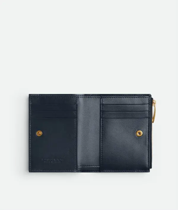 Bottega Veneta Intrecciato Small Bi-fold Wallet - Space