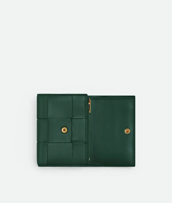 Bottega Veneta Cassette Tri-fold Wallet