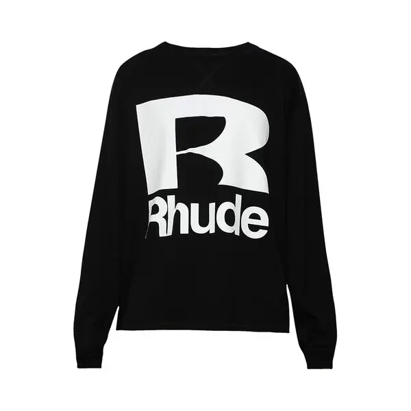 Rhude Petrol Long-sleeve 'vintage - Black