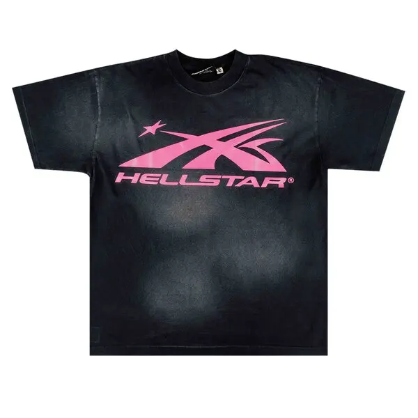 HELLSTAR Classic Tee /pink - Black
