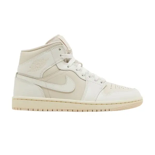 JORDAN 1 Mid Sneakers - Cream