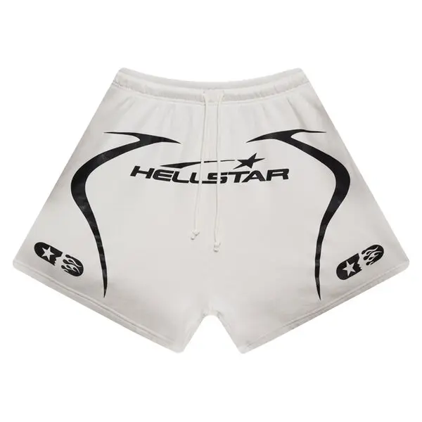 HELLSTAR Warm Up Shorts - White