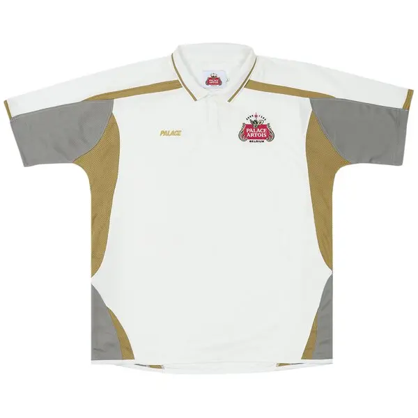 PALACE X Stella Artois Tech Polo - White