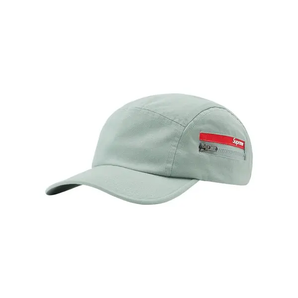Supreme Zip Pocket Camp Cap - Green