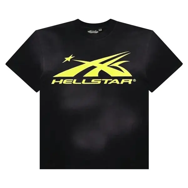 HELLSTAR Classic Tee /yellow - Black