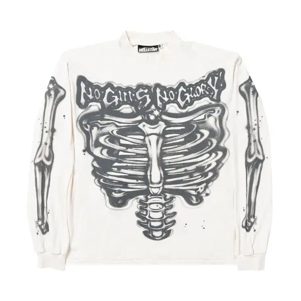 HELLSTAR Airbrush Bones Long-sleeve