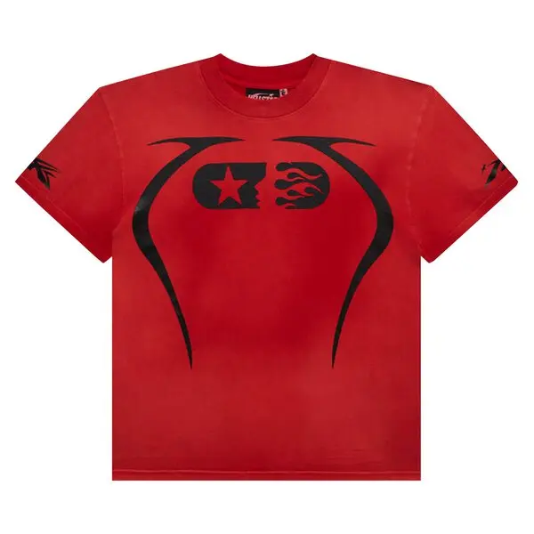 HELLSTAR Warm Up T-shirt - Red