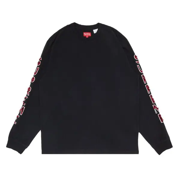 Supreme Cut Out Long-sleeve Top - Black