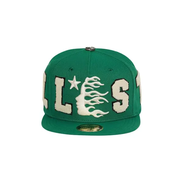 HELLSTAR Baseball Fitted Hat - Green