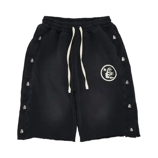 HELLSTAR Snap Shorts - Black