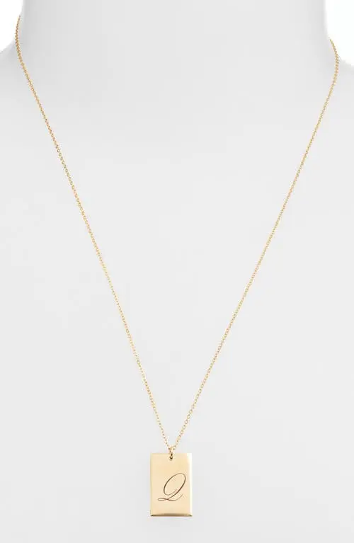 SET & STONES Stella Initial Pendant Necklace