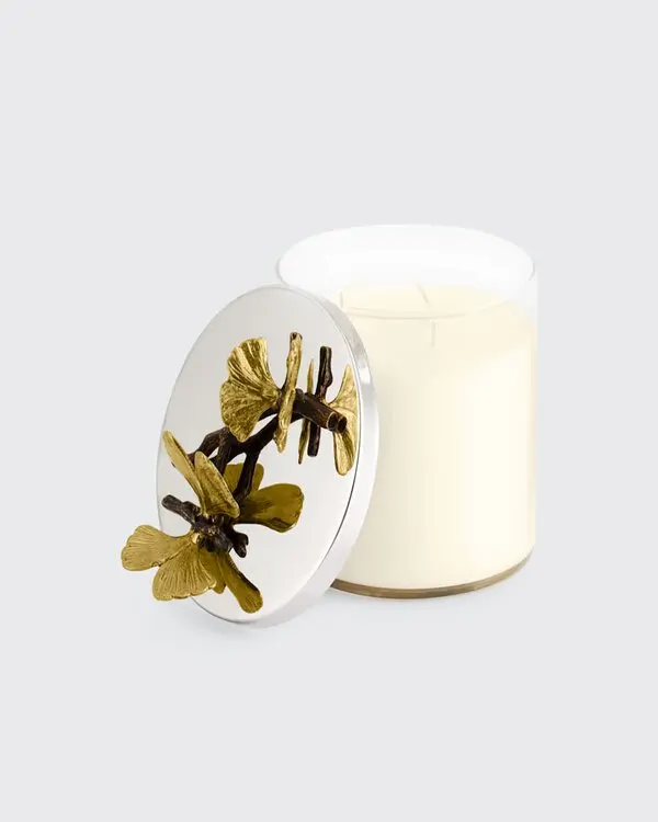Michael Aram Butterfly Ginkgo Candle - Silver