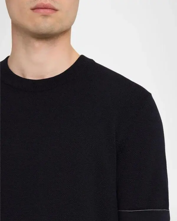 Brioni Sea Island Cotton Crewneck Sweater