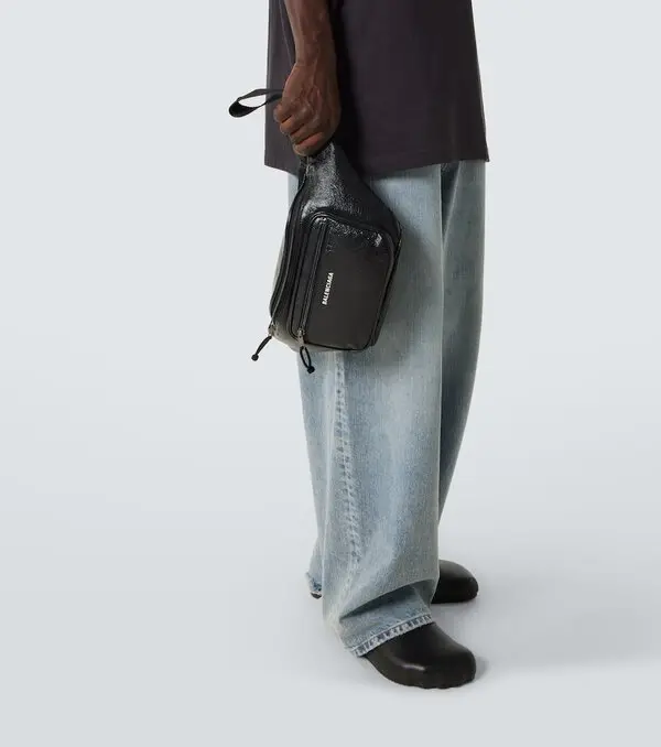 Balenciaga Explorer Leather Belt Bag