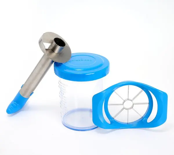 PREPOLOGY Fruit Corer And Slicer W/ Storage Container