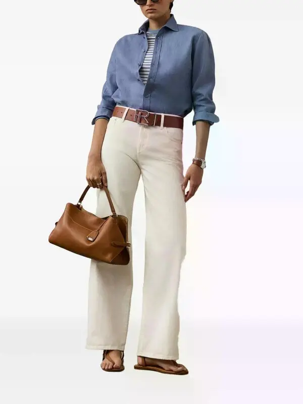 Ralph Lauren Linen Shirt - Blue