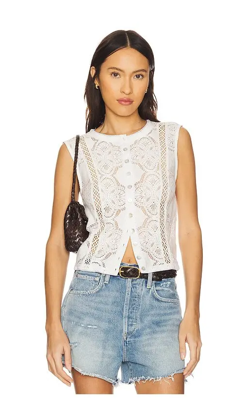 Free People Jae Knit Top