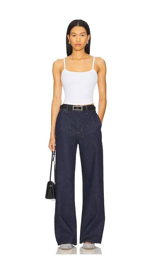 Cotton Citizen Verona Spaghetti Tank Top - White