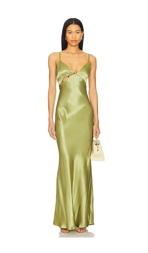 Minkpink Olympia Bead Midi Dress
