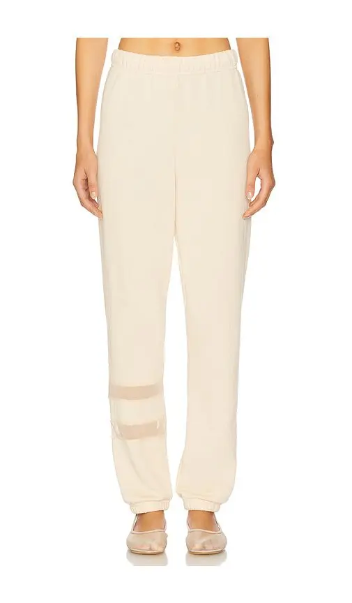 Michael Lauren Setton Mesh Contrast Pant