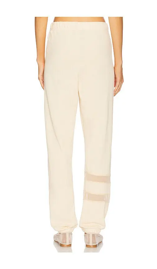 Michael Lauren Setton Mesh Contrast Pant