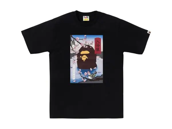 A BATHING APE Japan Tee Shirt - Black