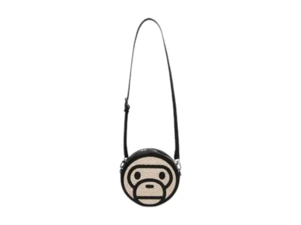 A BATHING APE Baby Milo Basket Shoulder Bag