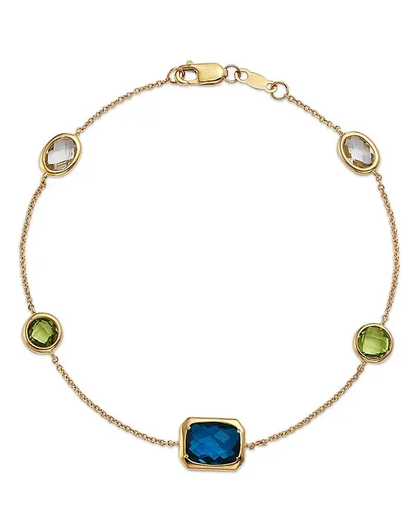Bloomingdale'S Gemstone Bracelet In 14k Yellow - Gold