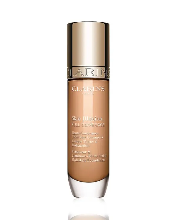 Clarins Skin Illusion Longwear Full Coverage Foundation 1 Oz - .n (light-medium Beige With Neutral Unde