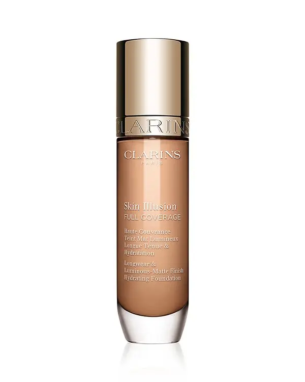 Clarins Skin Illusion Longwear Full Coverage Foundation 1 Oz - C (light-medium Beige With Cool Underton