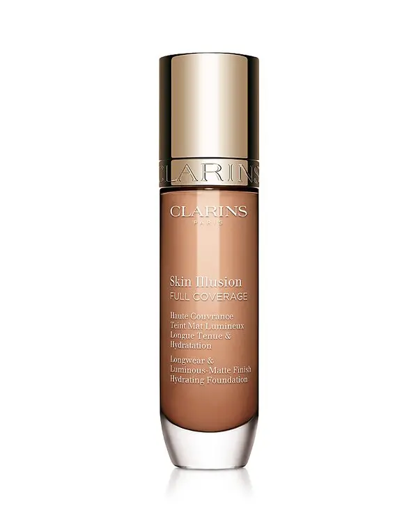 Clarins Skin Illusion Longwear Full Coverage Foundation 1 Oz - C (medium Beige With Cool Undertones)
