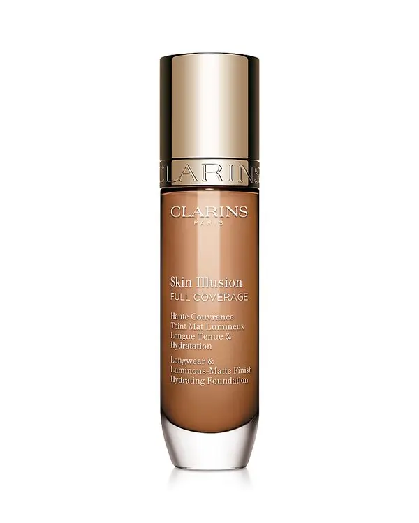 Clarins Skin Illusion Longwear Full Coverage Foundation 1 Oz - C (medium-deep Beige With Cool Undertone