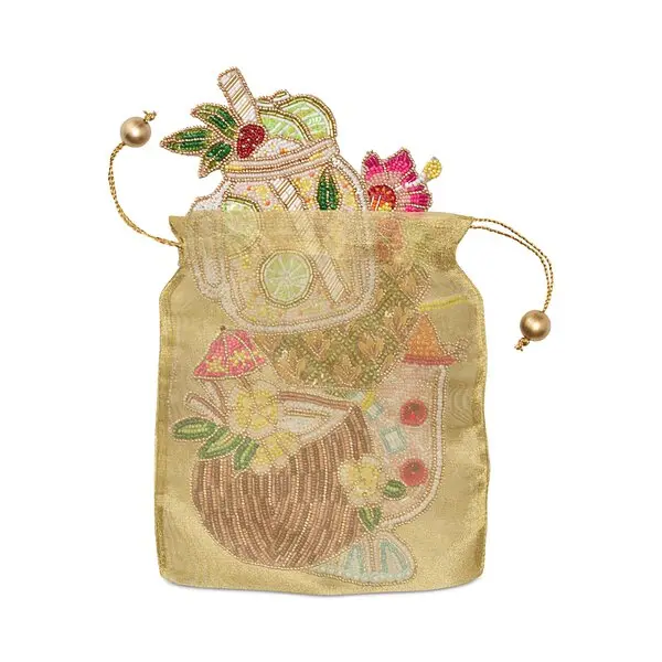 KIM SEYBERT Happy Hour Coasters, Set Of 4 - Multi