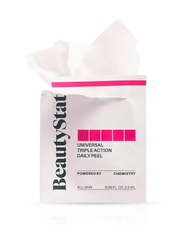 BEAUTYSTAT Universal Triple Action Daily Peel Pads, Pack Of 10 - No Color