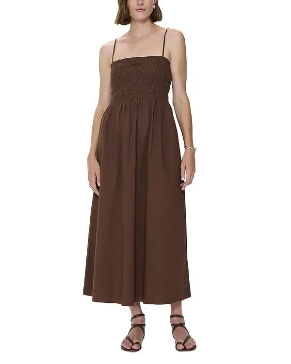 PISTOLA Bianca Poplin Dress - Bruna