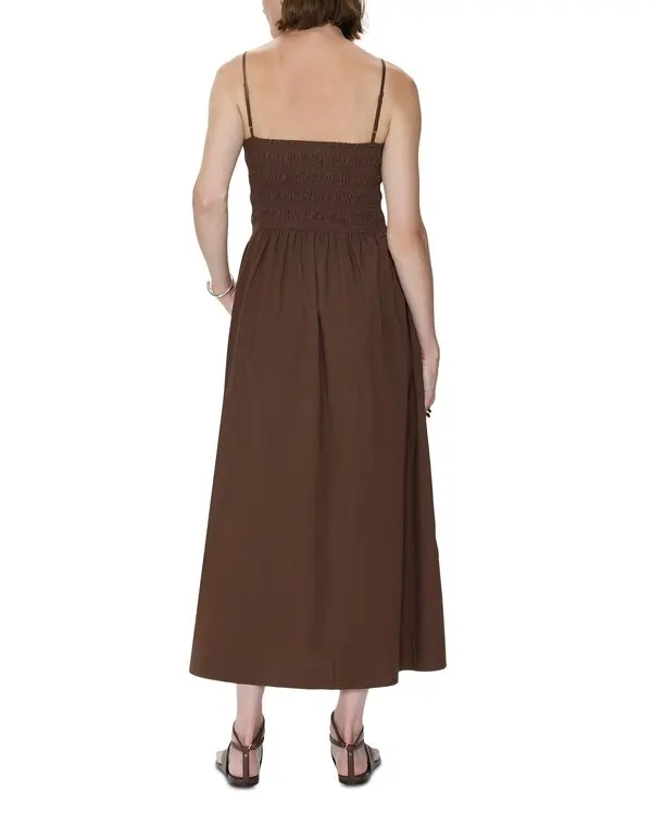 PISTOLA Bianca Poplin Dress - Bruna