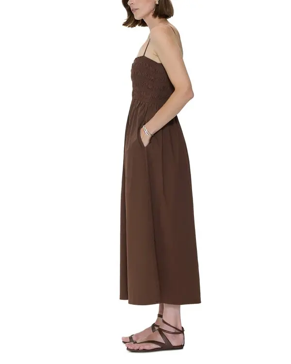 PISTOLA Bianca Poplin Dress - Bruna