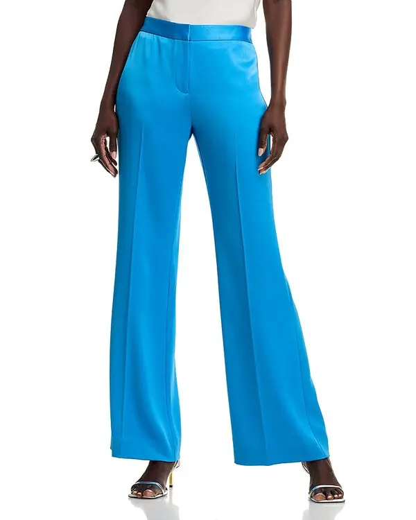 UNGARO Kyra Wide Leg Pants - Aegean Blue