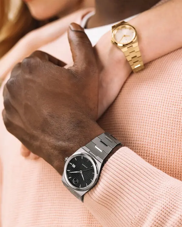 Movado Quest Watch, 39mm - Black/silver