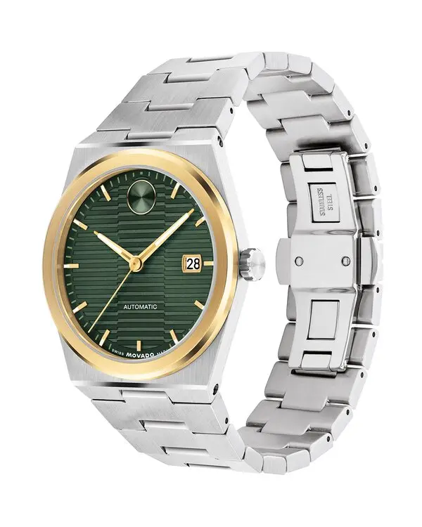 Movado Quest Watch - Green/silver