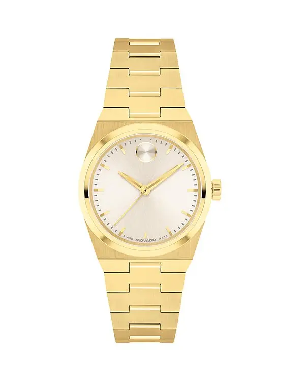 Movado Bold Quest Watch - Gold/gold