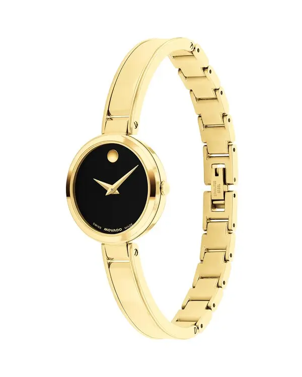 Movado Moda 24mm Watch - Black/gold