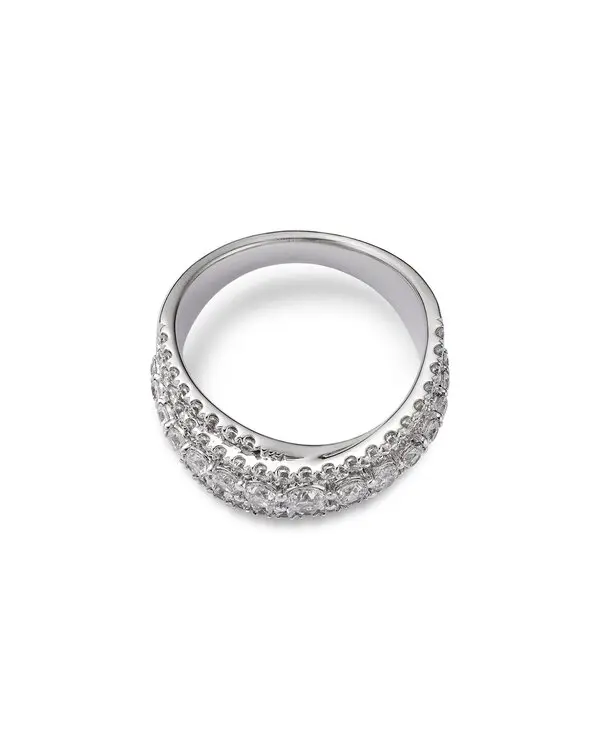 Bloomingdale'S 14k Gold Diamond Crossover Statement Ring, 1.5 Tcw