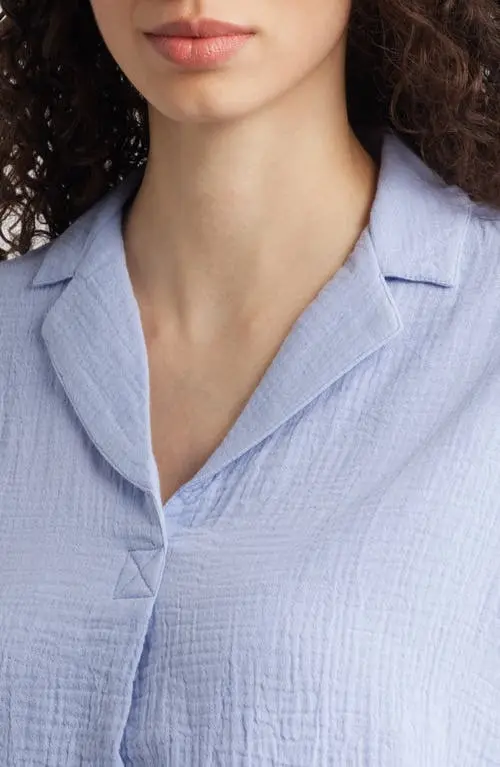 BEACHLUNCHLOUNGE London Cotton Gauze Popover Top