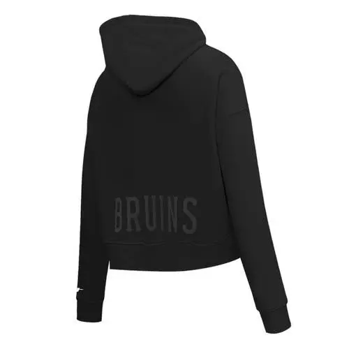 PRO STANDARD Boston Bruins Jewels Cropped Pullover Hoodie