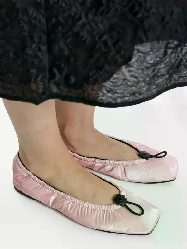 Cecilie Bahnsen Orbella Ballerina Shoes - Pink