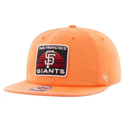'47 San Francisco Giants Cypress Captain Snapback Hat - Orange