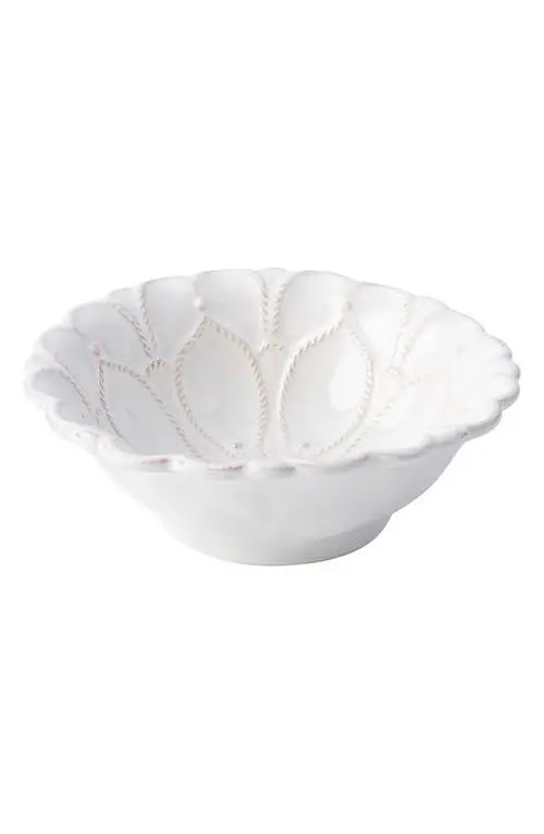 JULISKA Blossom Ceramic Bowl - Whitewash