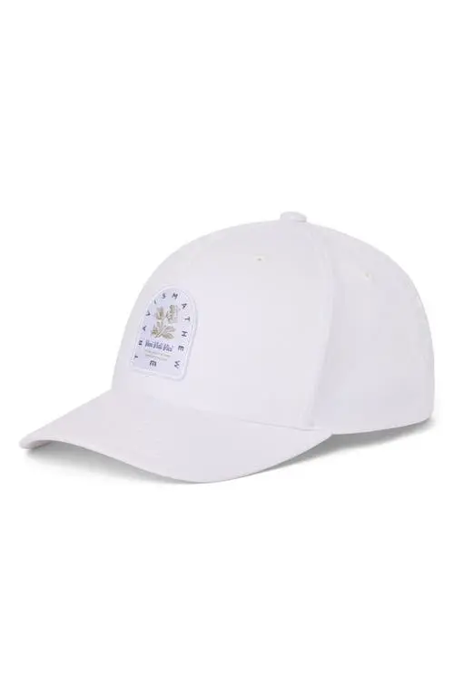 Travis Mathew Air Currents Baseball Cap - White